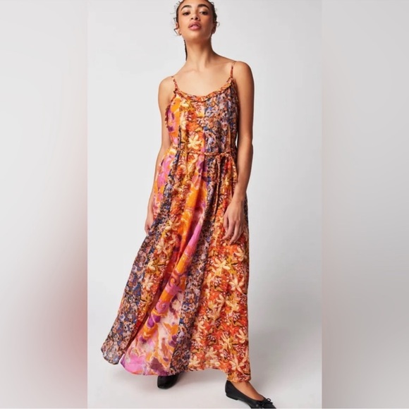 Free People | Dresses | 57free People Moondive Maxi Dress | Poshmark